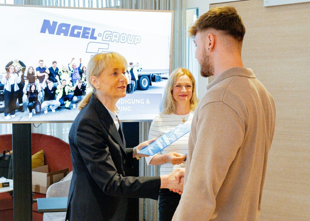 Top-graduates of the Nagel-Group celebrate outstanding successes at the ...